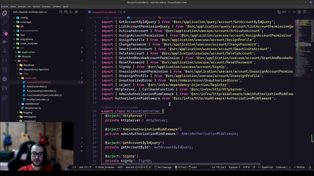 Criando um sistema do zero: 43. Criando ListAccounts - YouTube