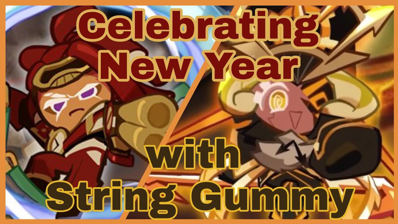 Celebrating New Year with String Gummy | Cookie Run Ovenbreak - YouTube