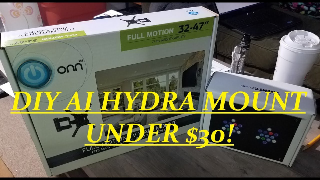 $30 DIY AI Hydra Mount Using Full Motion TV Mount - YouTube