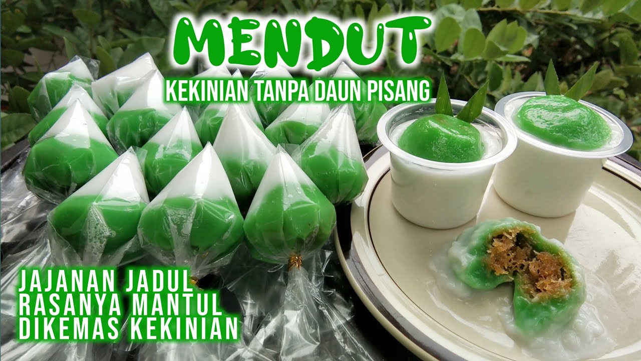 RESEP KUE MENDUT TANPA DAUN BISA BUAT IDE JUALAN KEKINIAN || KUE ...