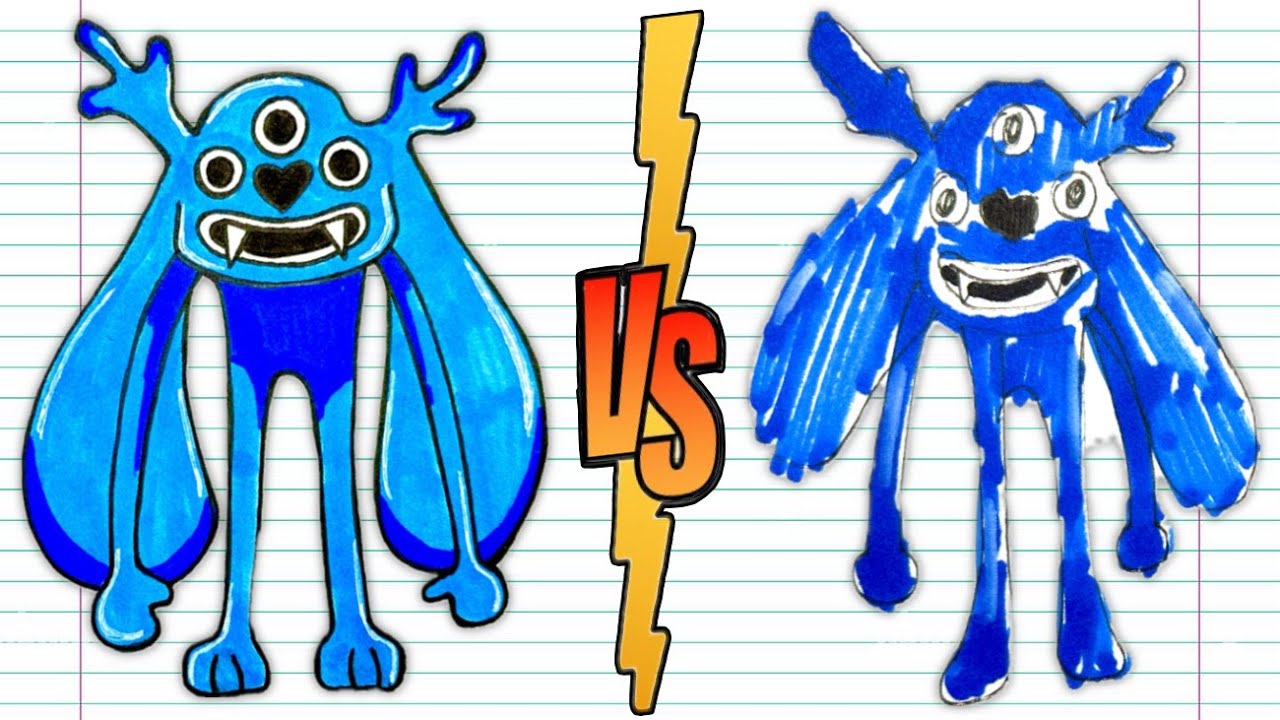Do vs Don't Drawing Tutorial Mr. Kickster from Garten of Banban | How ...