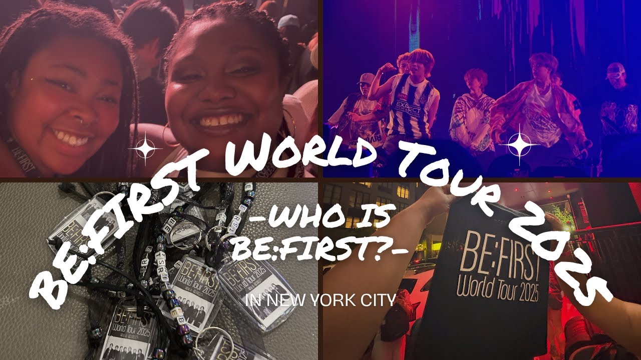 BE:FIRST WORLD TOUR 2025 in NYC🔥 Concert Vlog w/ VIP + Soundcheck - YouTube