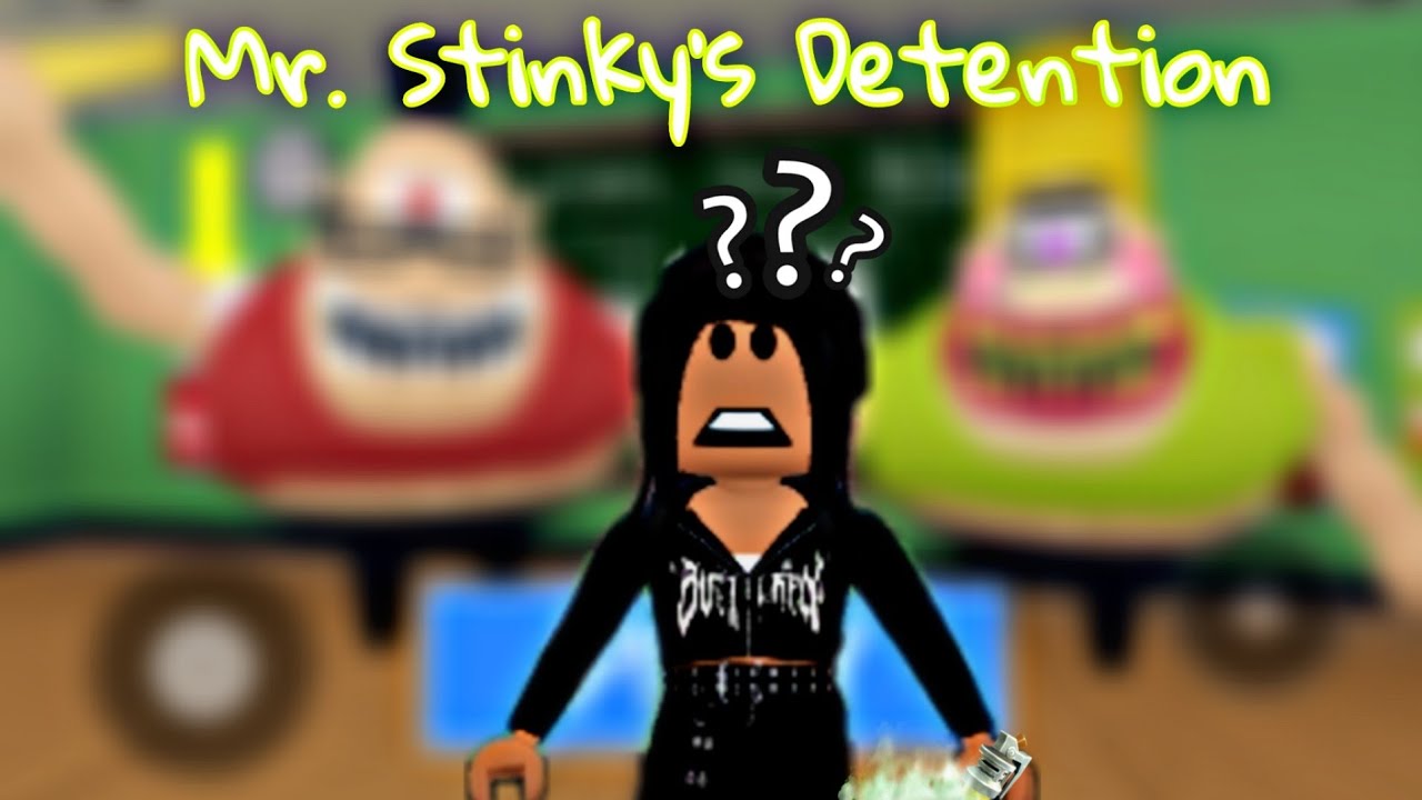 ESCAPE MR.STINKY DETENTION OBBY 🤮🤢| ROBLOX - YouTube