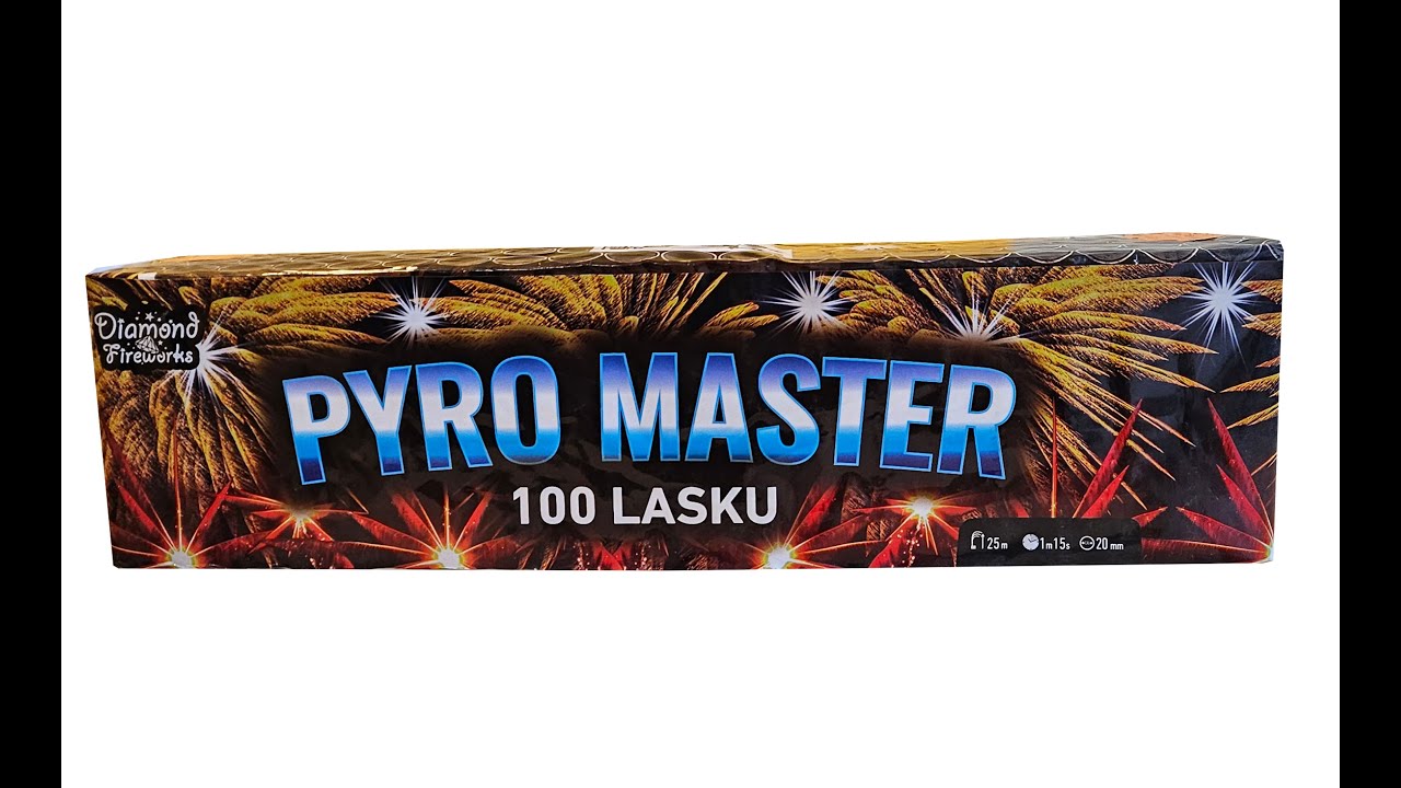 7100 PYRO MASTER 100 shot cake 2024 - YouTube