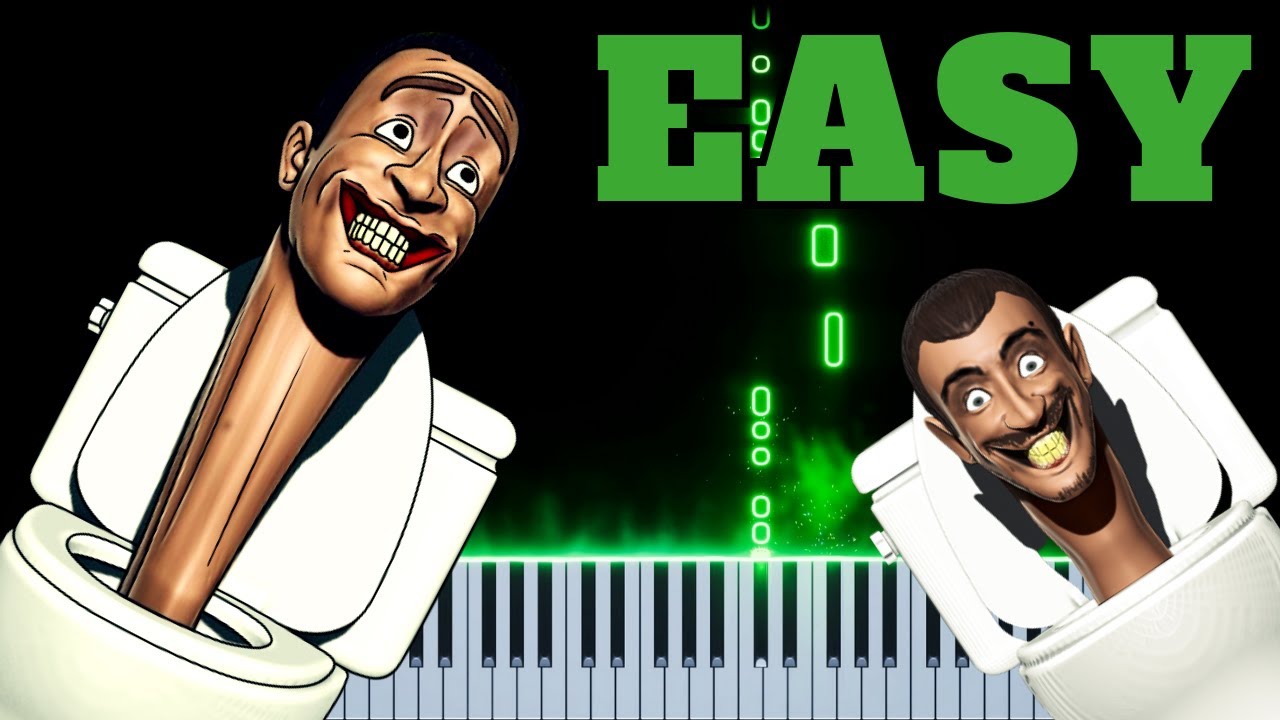 SKIBIDI TOILET MEME SONG | Piano Tutorial - YouTube