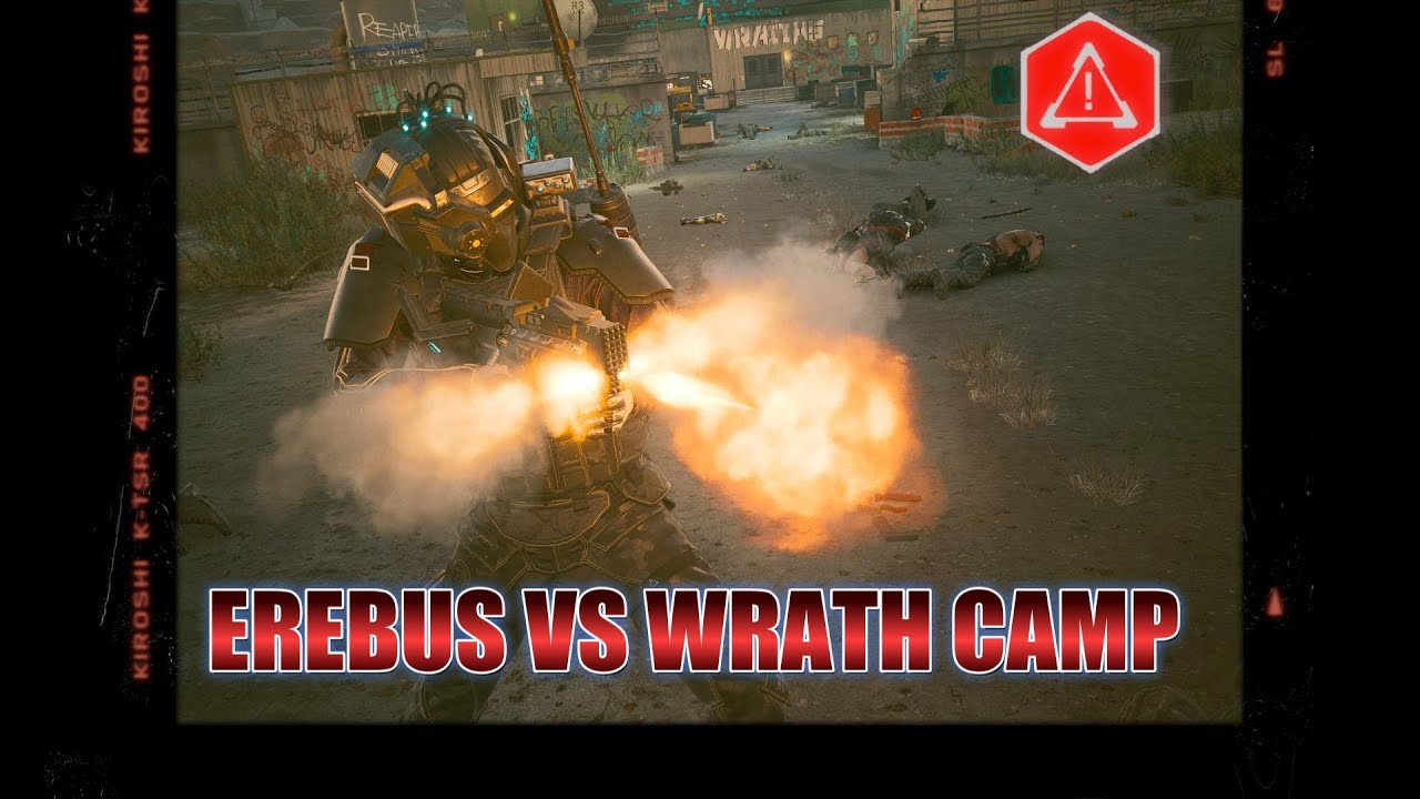 Erebus the Blackwall SMG VS Wraith Camp - YouTube