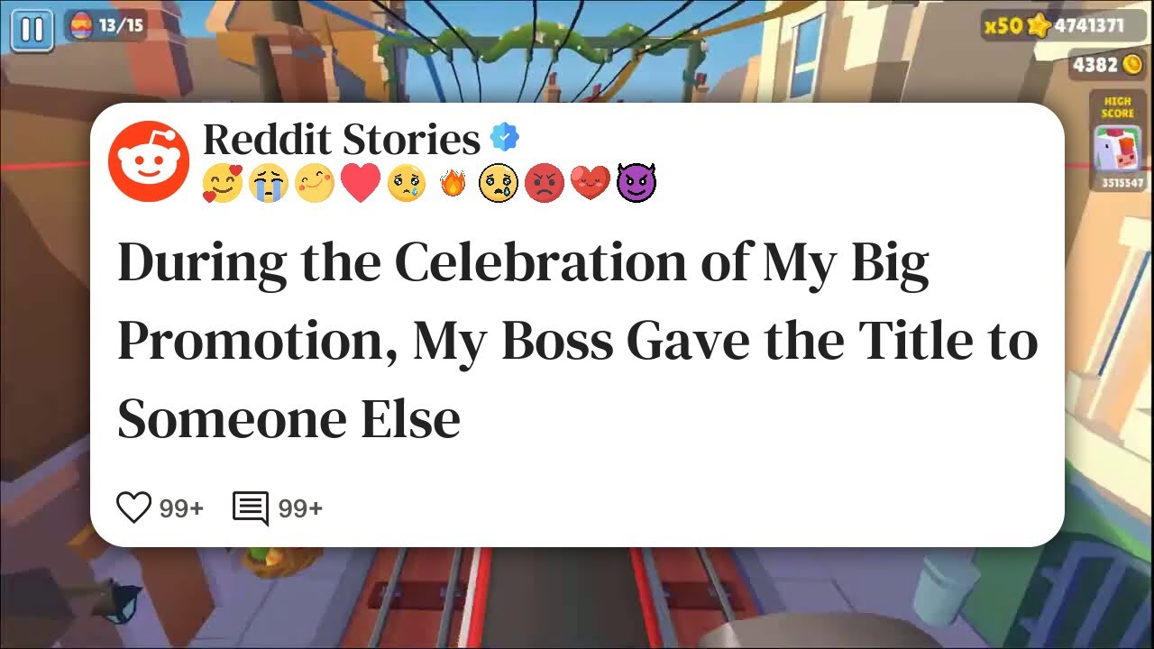 During the Celebration of My Big Promotion, My Boss Gave the Title to ...