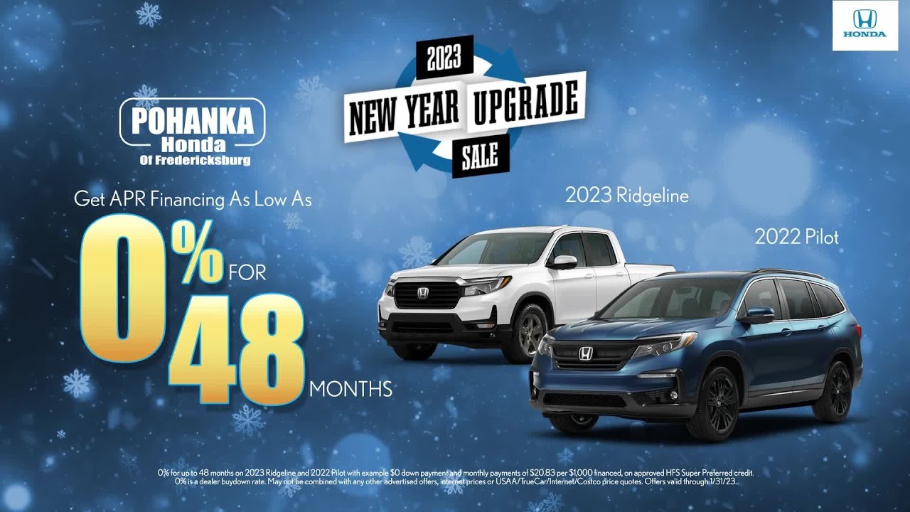 Pohanka Honda Fredericksburg New Year A 1x15 TV Spot Fredericksburg VA ...