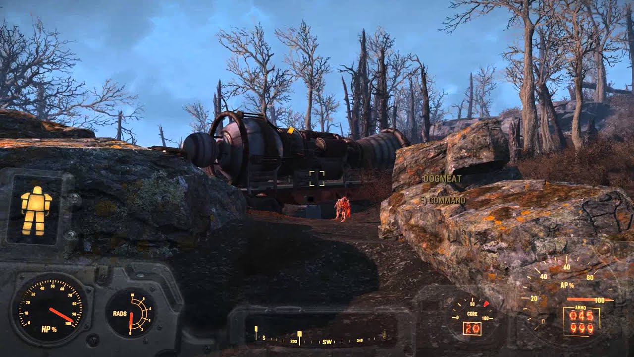 Fallout 4 - Arcjet Engine Test - YouTube