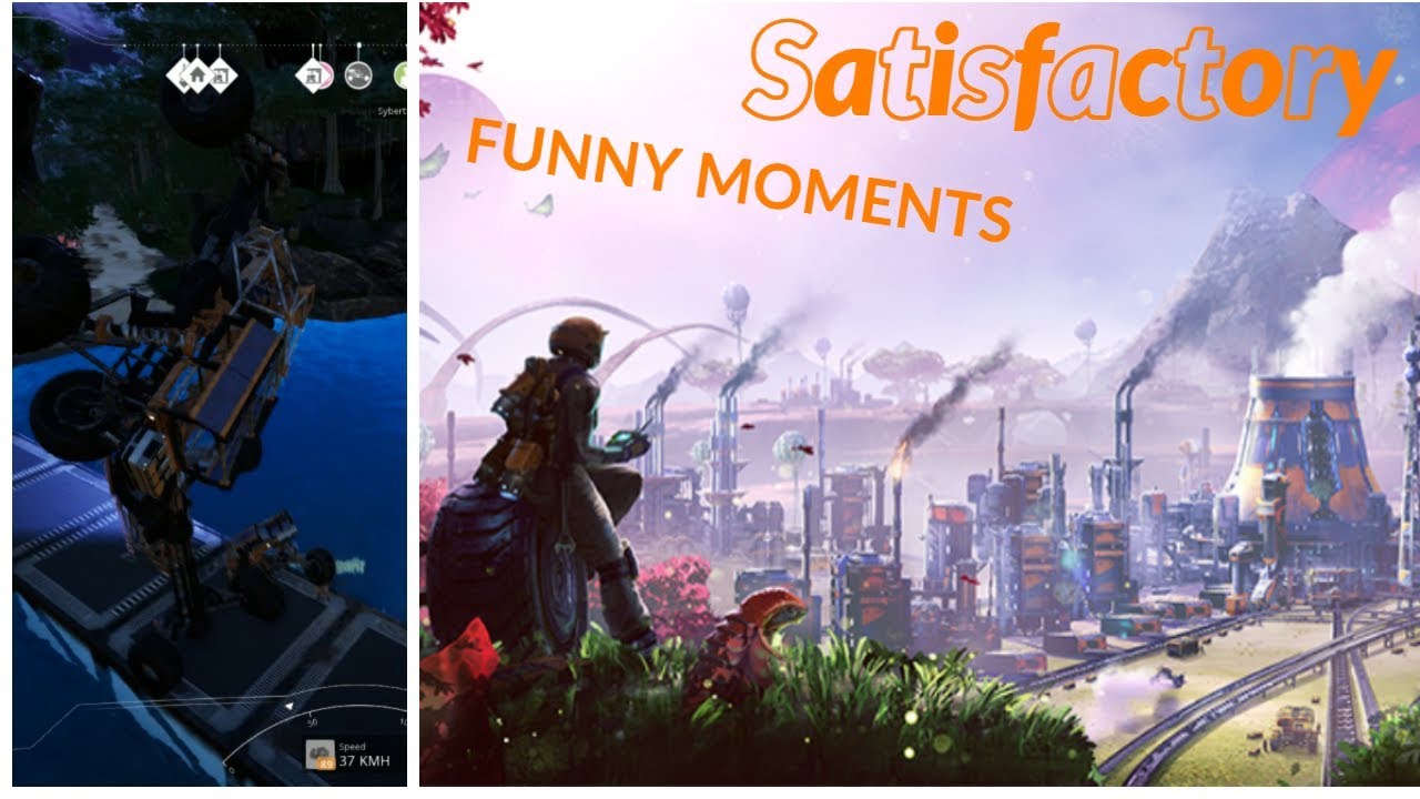 To Infinity.. | Satisfactory Funny moments - YouTube