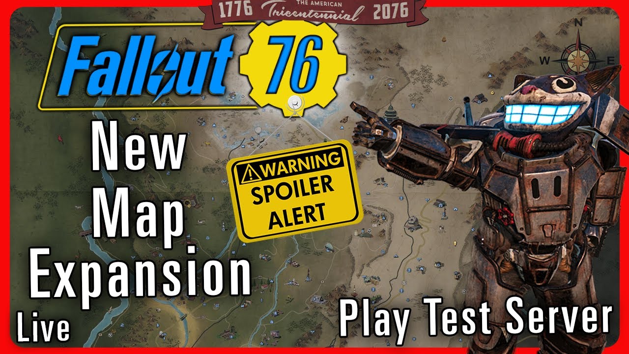 🔴Checking Out The New Map Expansion In Fallout 76 Spoiler Warning - YouTube