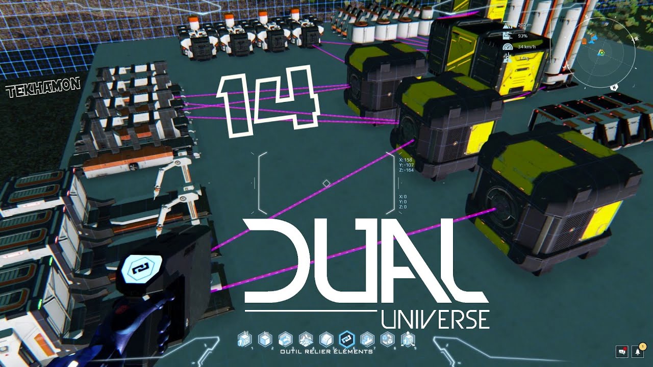 Dual Universe [Bêta] [FR] #14 - Usine et automatisation (un retour sur ...