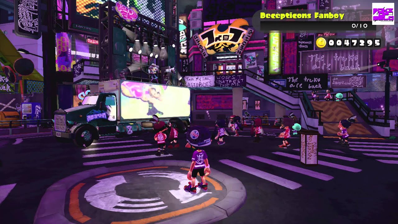 Splatoon Transformers Splatfest 8-28-2015 - YouTube