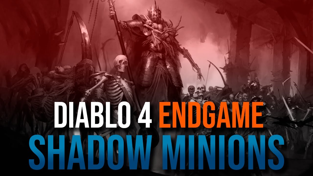 Diablo4 | Shadow minions Necromancer +70 NM [Build guide] (Part1) - YouTube