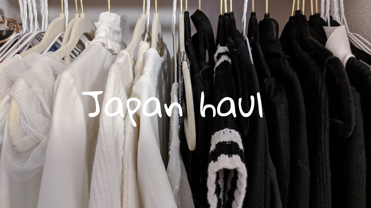 Japan Fashion Haul | Try on - YouTube