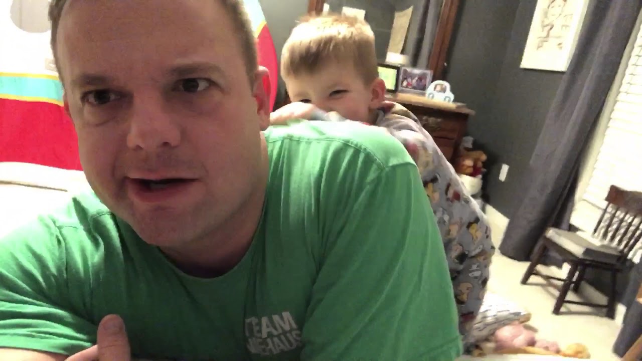 Father Son being silly - YouTube