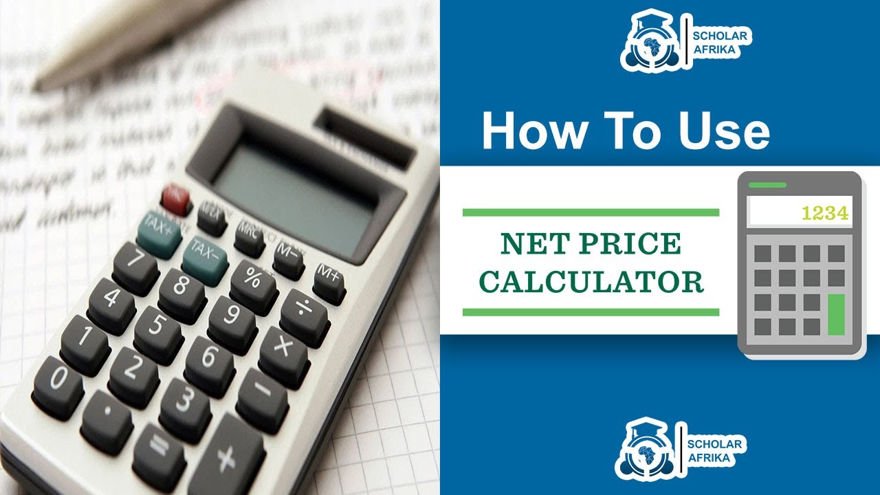 How To Use A Net Price Calculator | Financial Aid - YouTube