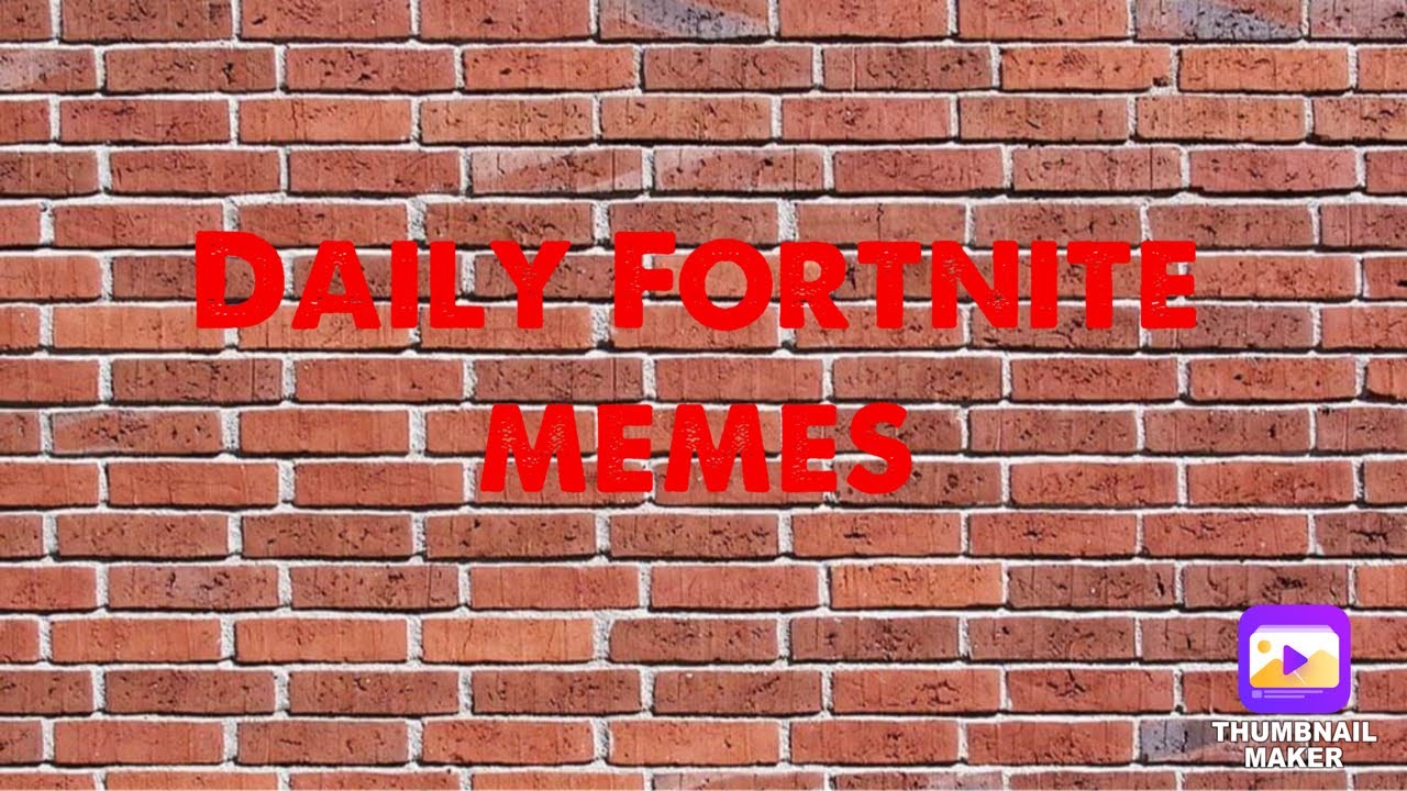 Daily Fortnite memes #2 - YouTube
