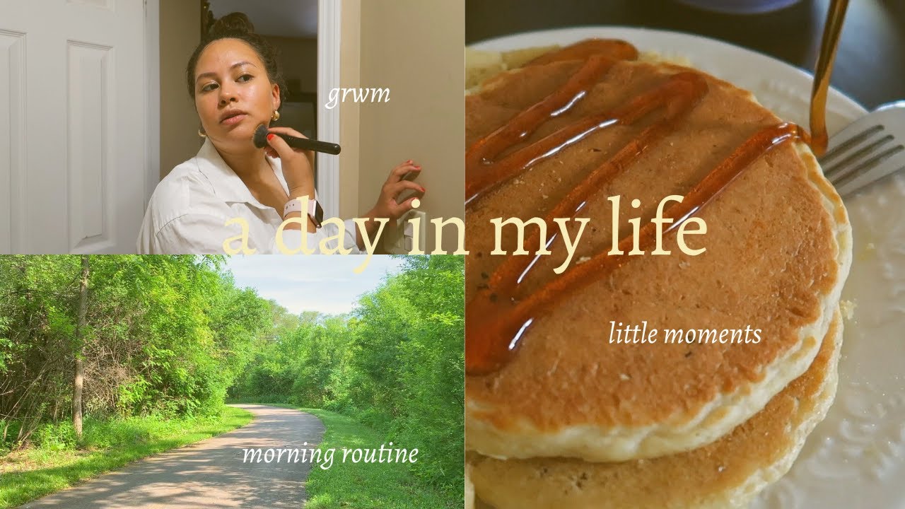 day in my life vlog | morning routine, grwm, & little moments - YouTube