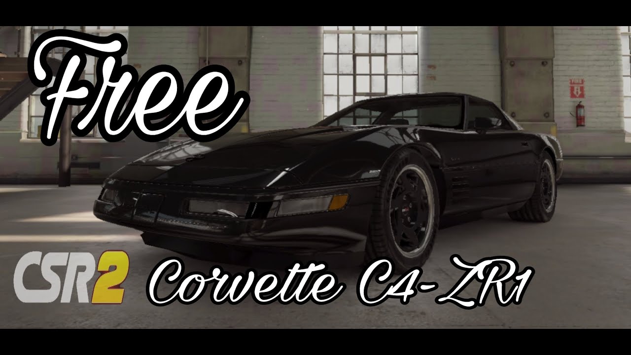 Csr racing 2 Como conseguir el Corvette C4-ZR1 GRATIS - YouTube