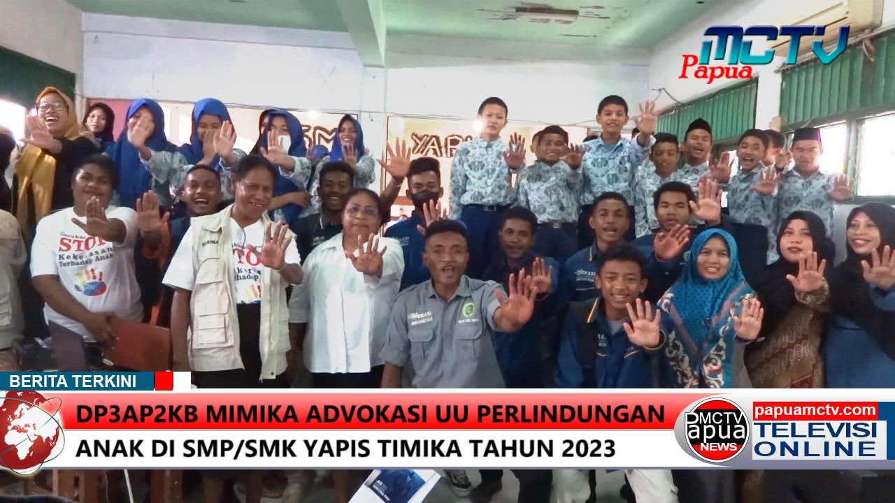 DP3AP2KB Mimika Advokasi UU Perlindungan Anak di SMP/SMK Yapis Timika ...