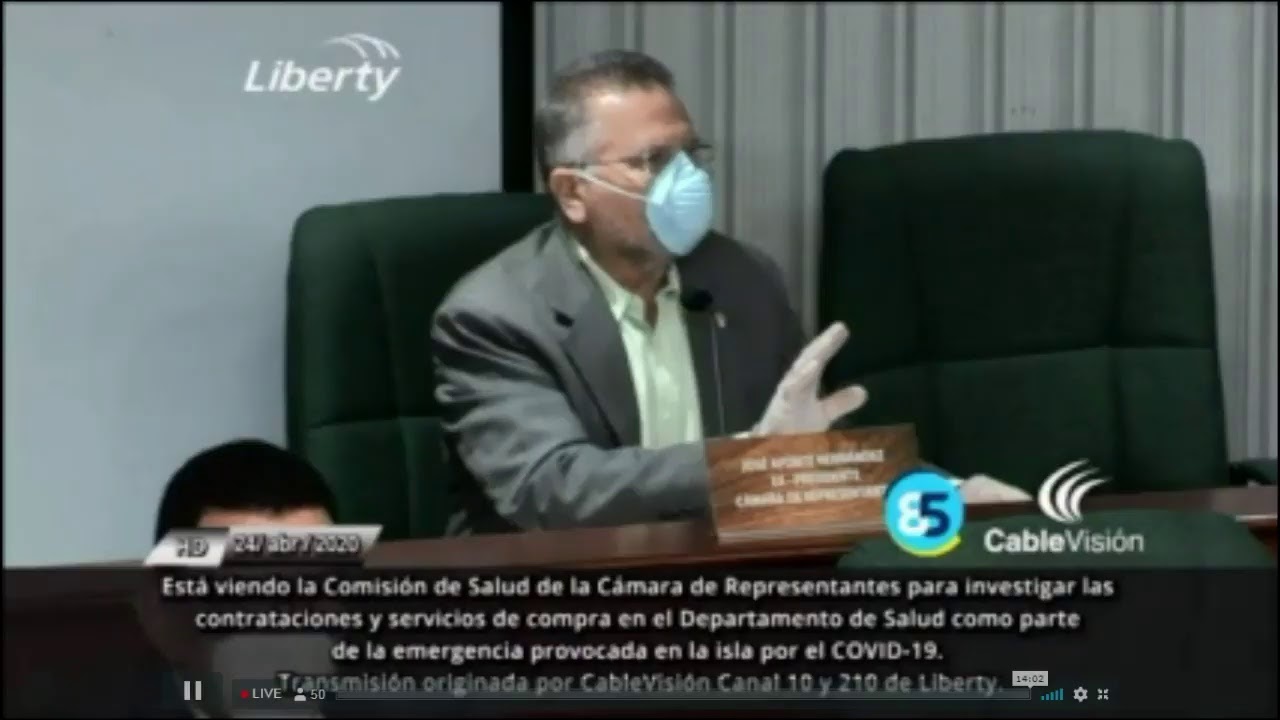 Continúa la vista pública sobre la fallida compra de pruebas de COVID ...