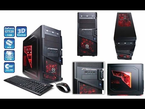 New 1000 dollar PC! CyberPower PC opening/Review - YouTube