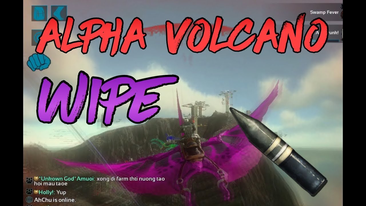 ARK MOBILE | OFFICIAL PVP | ALPHA VOLCANO RAID! - YouTube