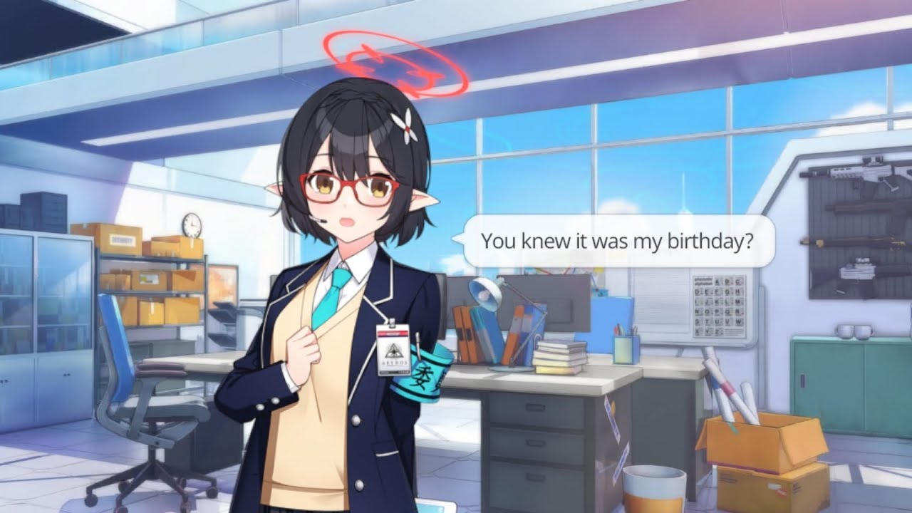 Ayane birthday quote [12th November] - Blue Archive - YouTube