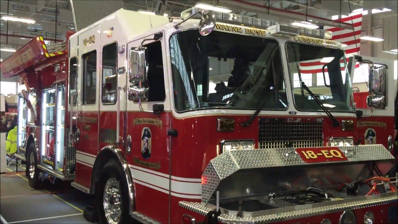WALK AROUND OF STONEY POINT FIRE DISTRICT, WAYNE HOSE CO. 1 RESCUE 18 ...