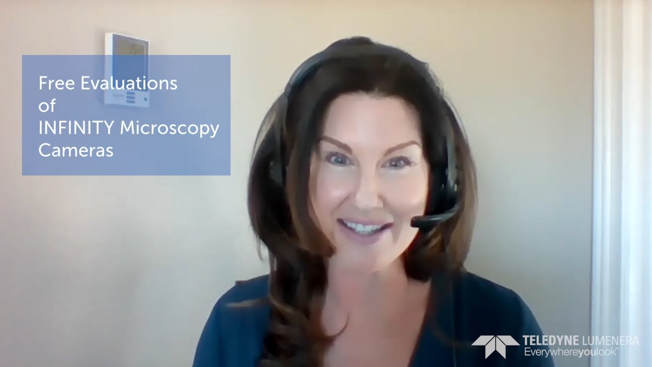 Free Evaluations of INFINITY Microscopy Cameras - YouTube