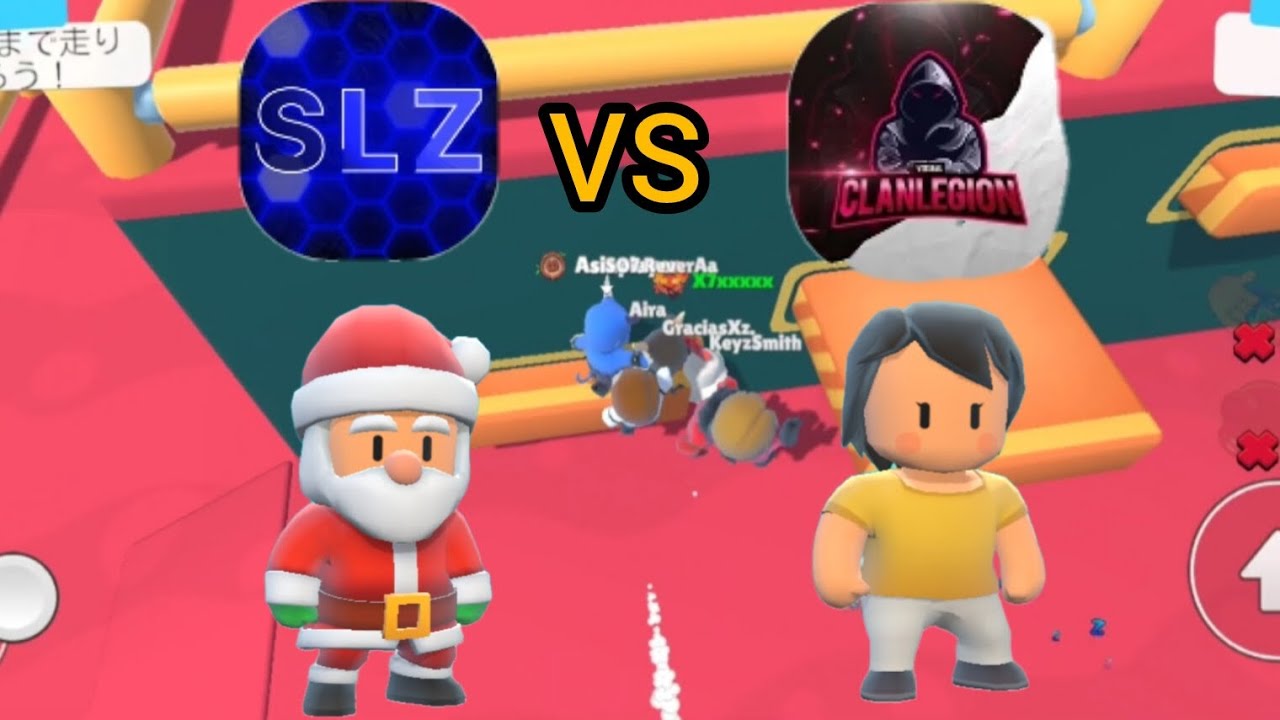 SLZ vs VCL clan war #games #stumbleguys - YouTube