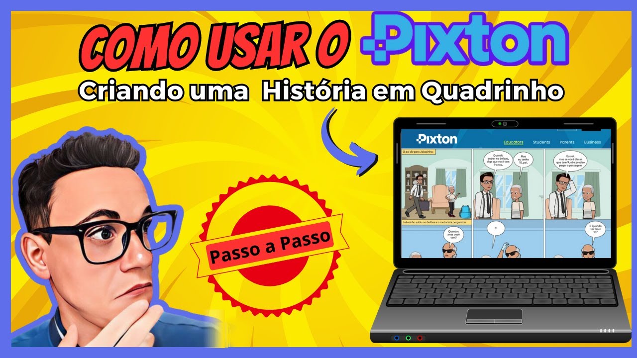 [ Passo a Passo ] Como Criar uma História em Quadrinho do ZERO com o Pixton - Como Usar o Pixton ...
