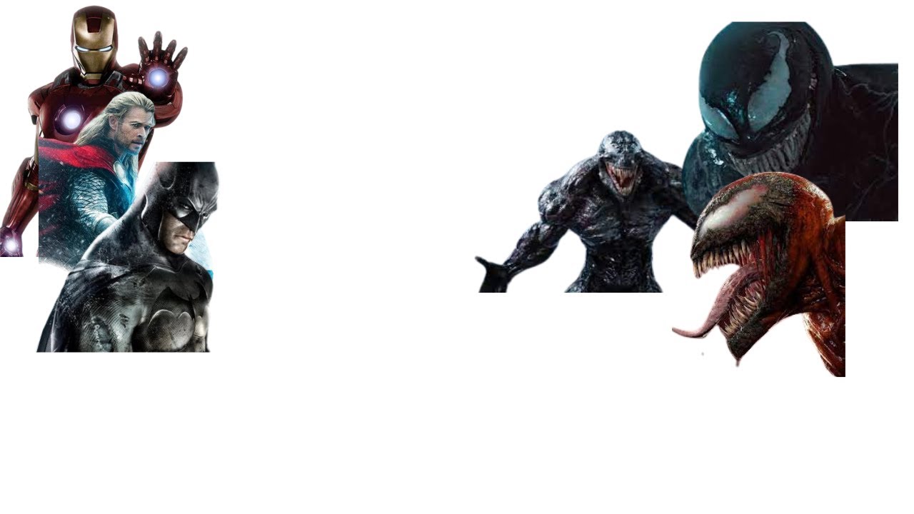 Iron Man, Batman and Thor vs Venom, Riot and Carnage - YouTube