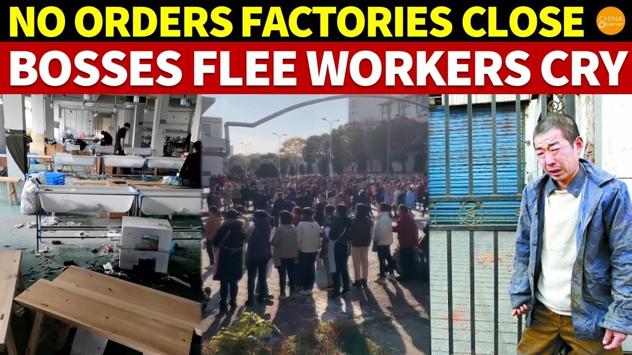 No Orders, Factories Close, Bosses Flee, Leaving Thousands of Workers ...