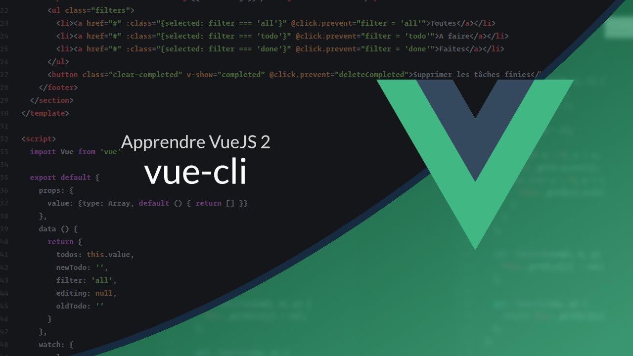 Vuejs 2 916 Vue Cli Youtube
