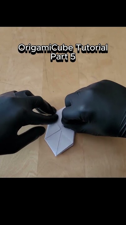 Origami Cube Tutorial: How to Fold a Stunning Paper Cube - YouTube