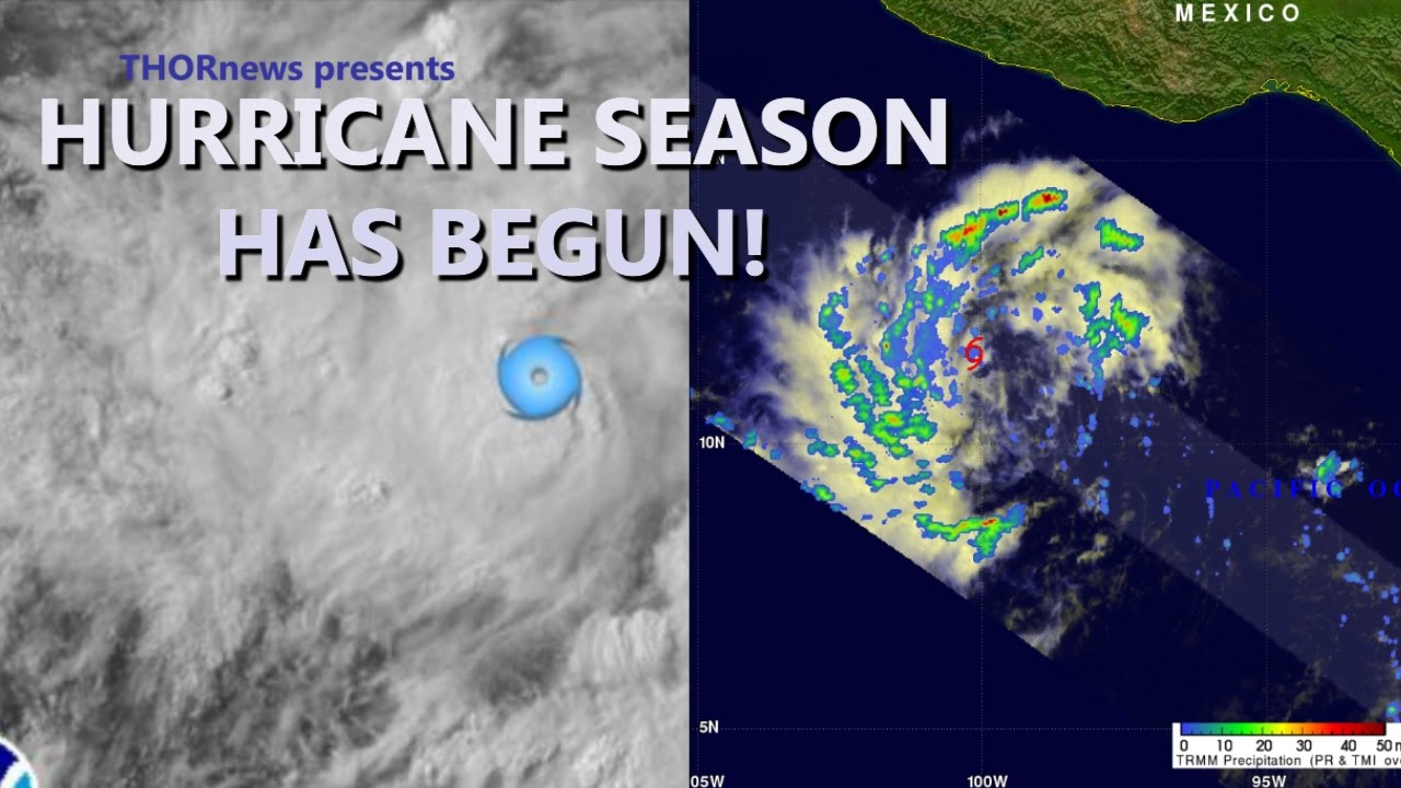 Hurricane Season has Begun Early! Yo Tropical Storm Adrian! - YouTube