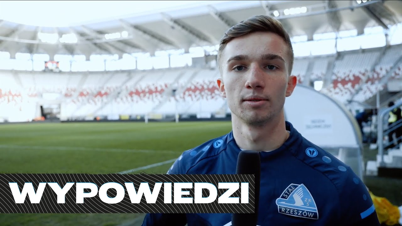 WYPOWIEDZI | Wiktor Kłos i Paweł Oleksy po meczu z ŁKS-em Łódź - YouTube