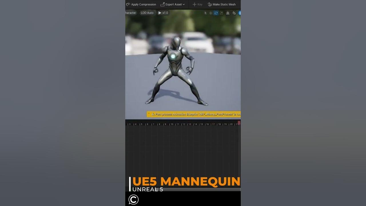 Do UE4 & Maya mannequins work with the new UE5 Quinn & Manny mannequins? - YouTube