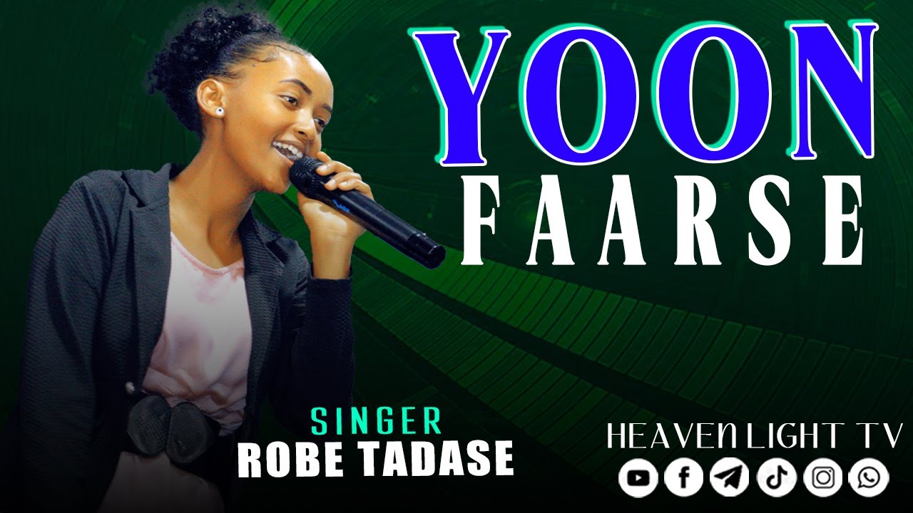 YOON FAARSE | SINGER ROBE TADASE | TV IFA WAAQARRAA #subscribe_comment ...