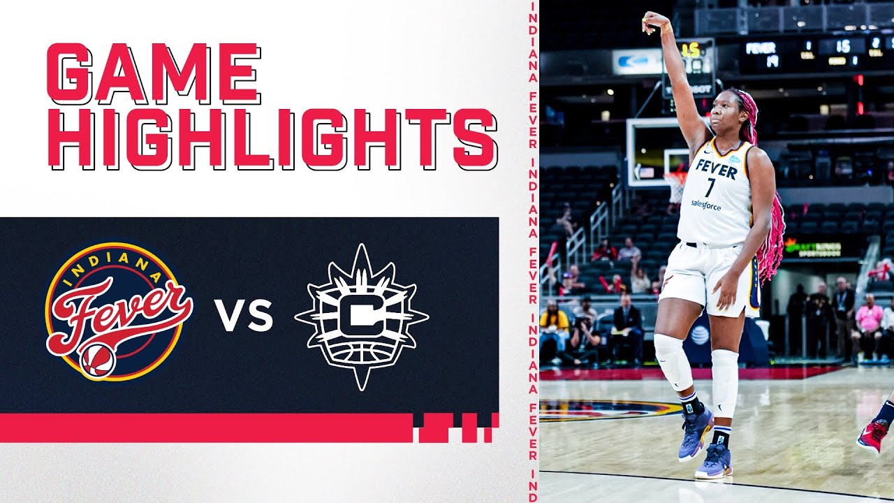 Indiana Fever Highlights vs. Connecticut Sun | August 4, 2023 - YouTube