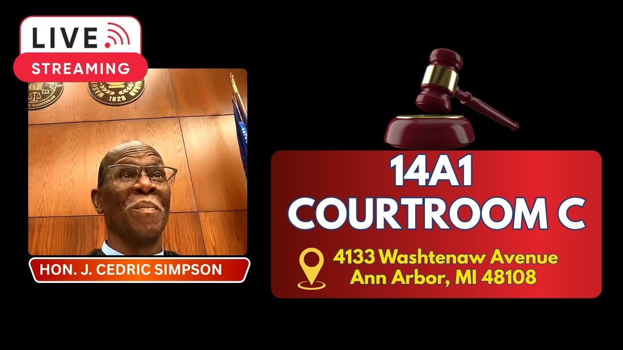 Judge simpson live | Hon J Cedric Simpson Live Feed - YouTube