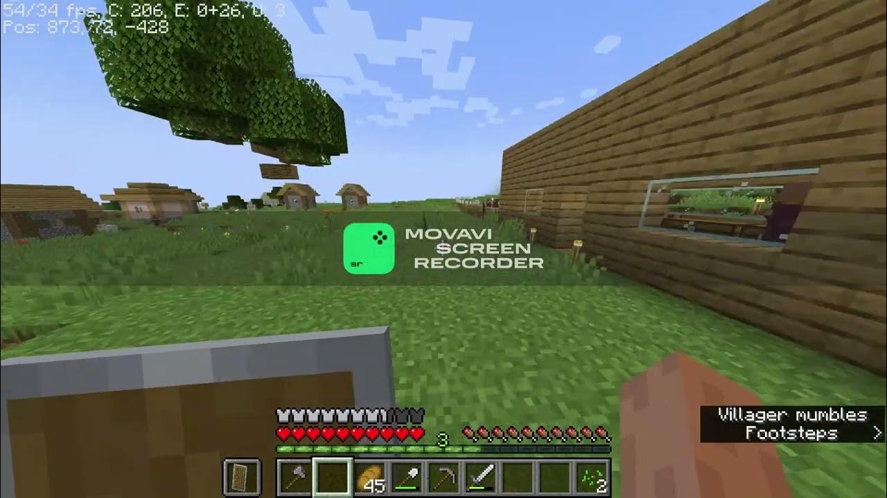 I found a mineshaft in my survival world Minecraft tlauncher gameplay#4 ...