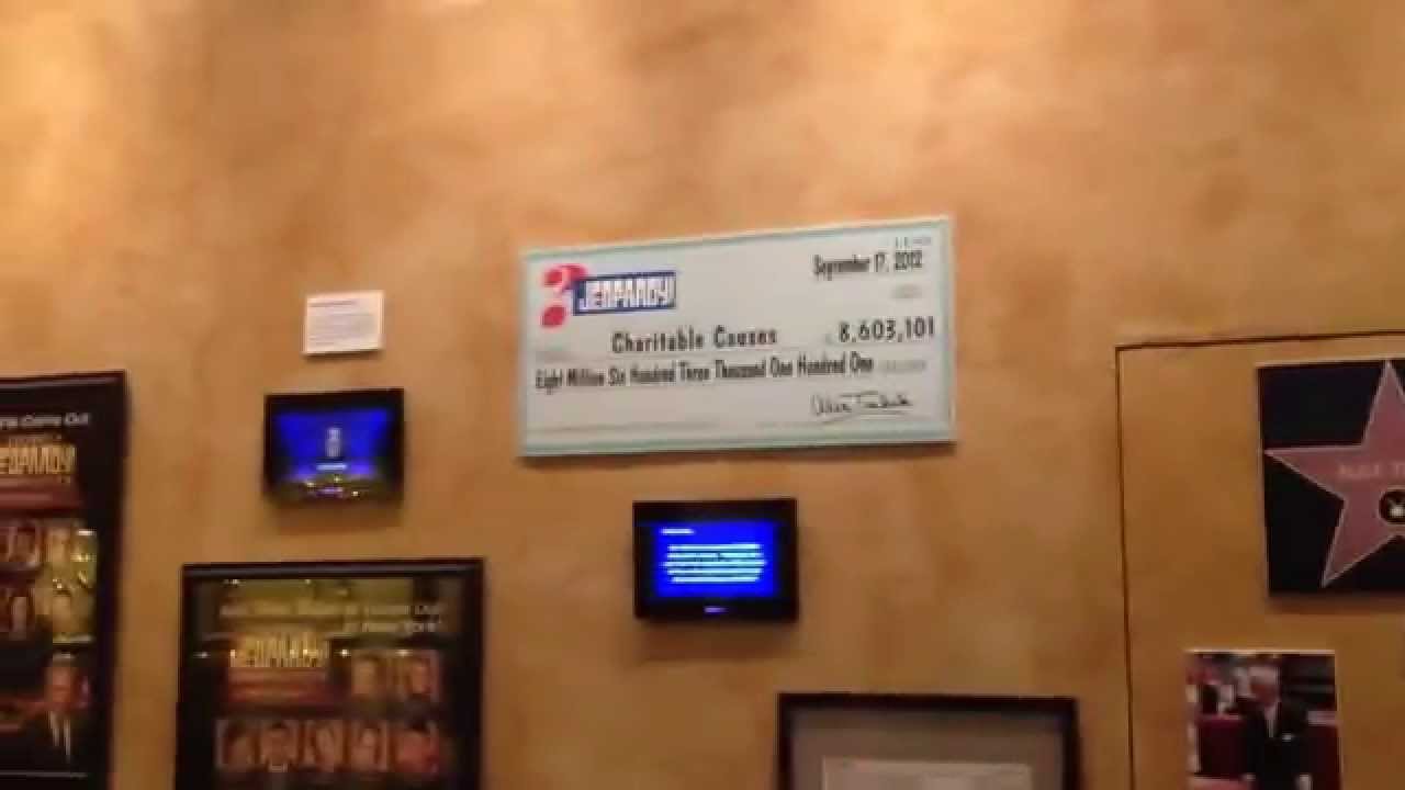 Touring Jeopardy at Sony Pictures! - YouTube