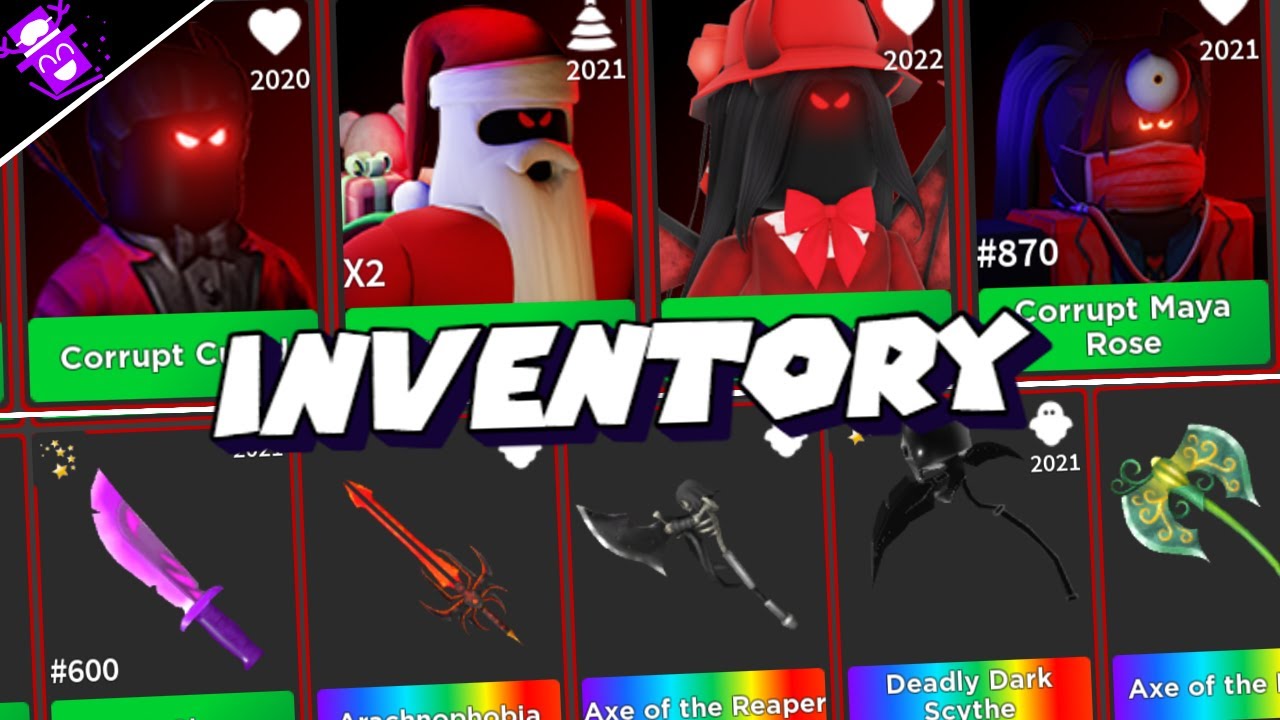 BLOCKY LUIS's STK Inventory (Most of it I guess) // 🔪Survive The Killer ...