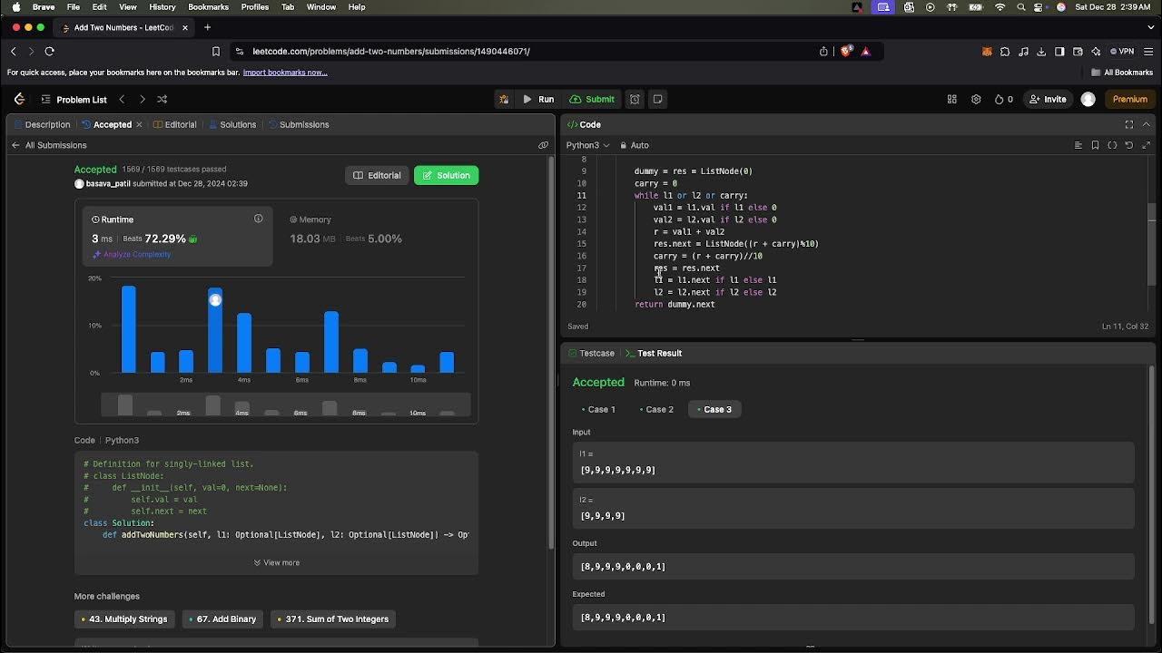 Leetcode practice - YouTube