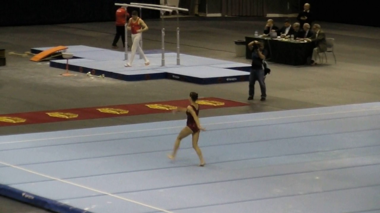 Sara Peter, 2016, Hungarian Masters, Gymnastics, 2nd place, WAG, EF, FX ...