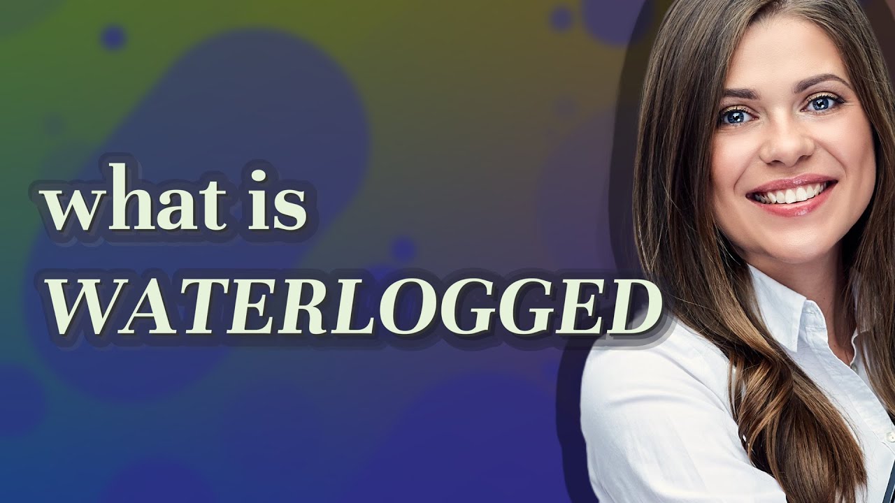Waterlogged | meaning of Waterlogged - YouTube