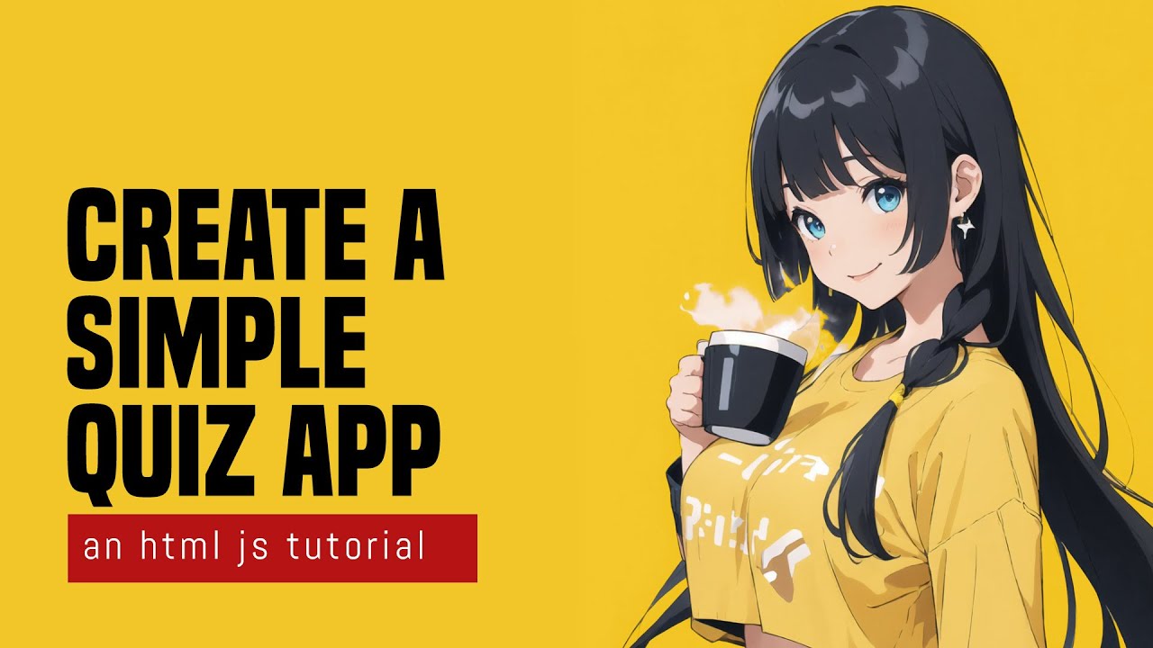 Simple Quiz App In HTML Javascript - YouTube